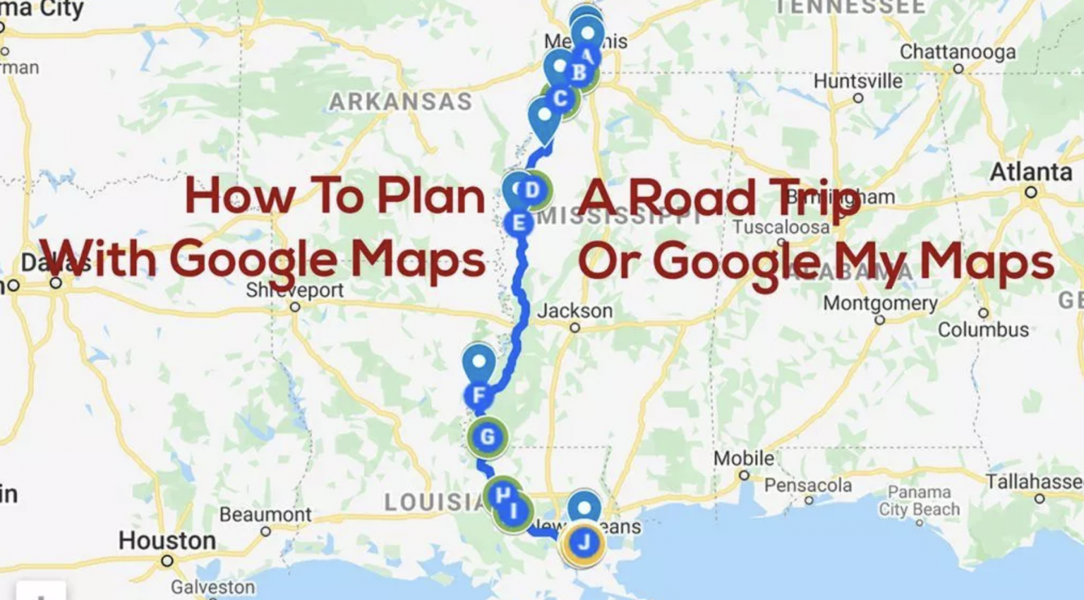 Plan A Road Trip With Google Maps Year2025: A Step-by-Step Guide
