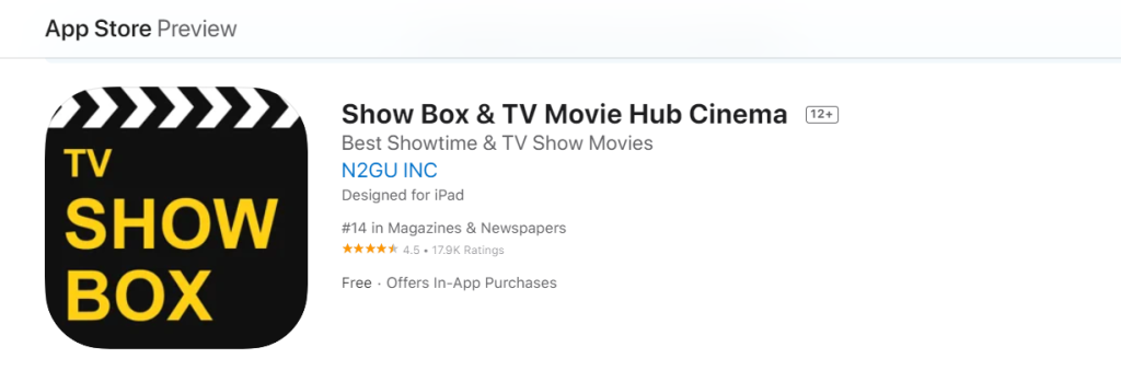 ShowBox App Download For iPhone In 2025: Easy Steps