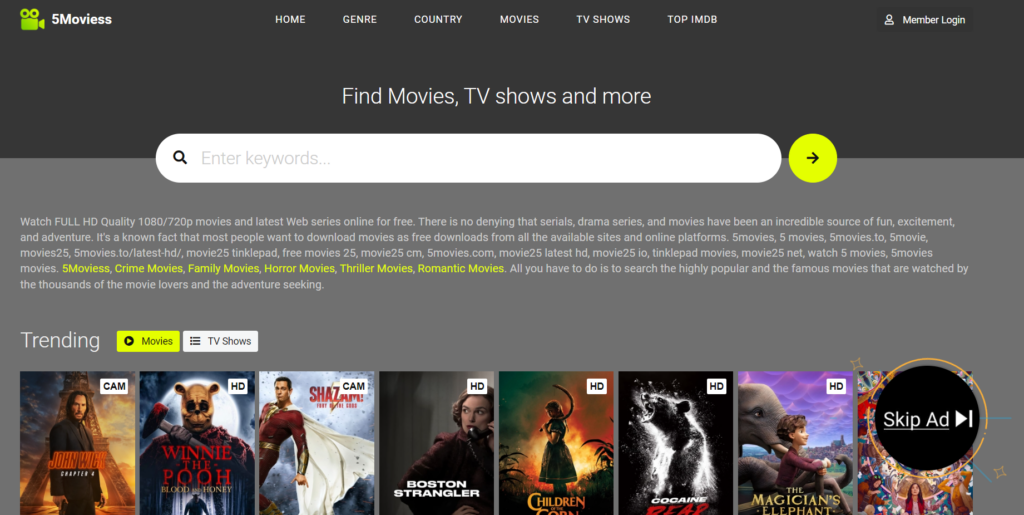 20+ Best Free Movie Streaming Sites in April 2025