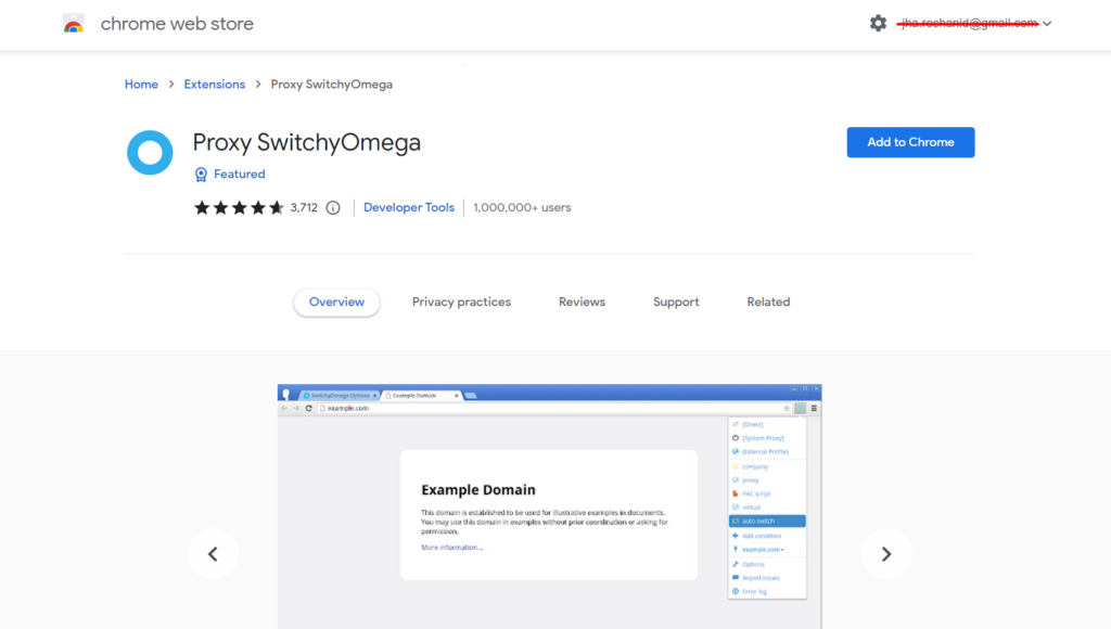 How to Use Proxy SwitchyOmega on Chrome